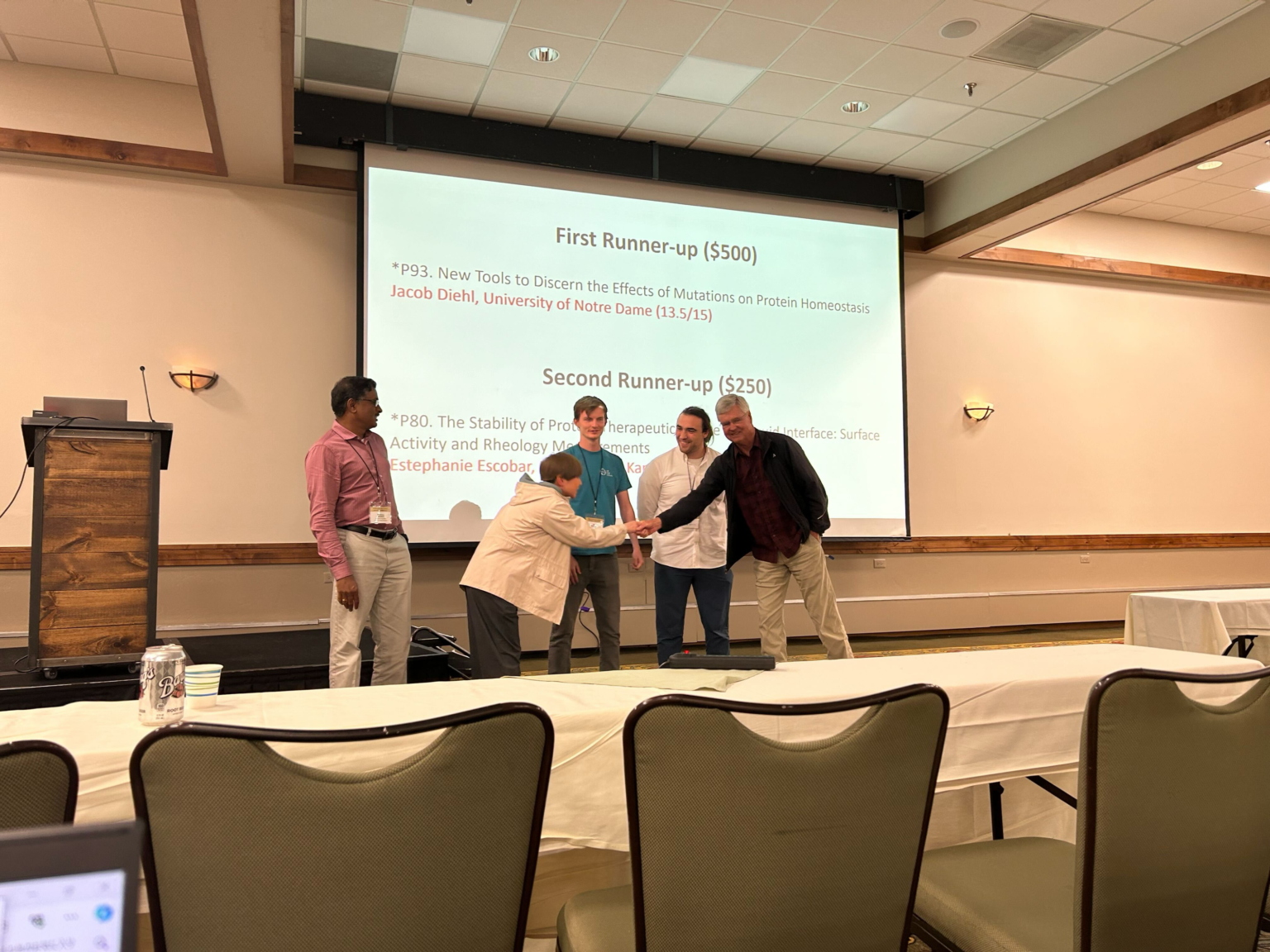 西海遥夏さんが2024 Colorado Protein Stability ConferenceにてPoster Competition ...